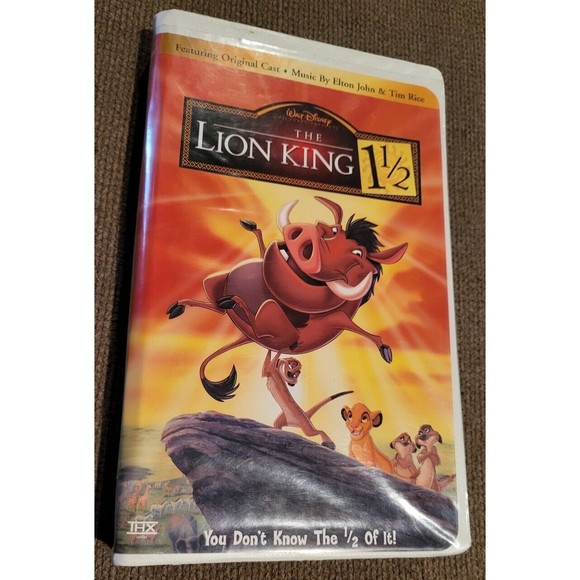 Walt Disney | Media | Walt Disneys The Lion King 12 Vhs 204 31203 ...
